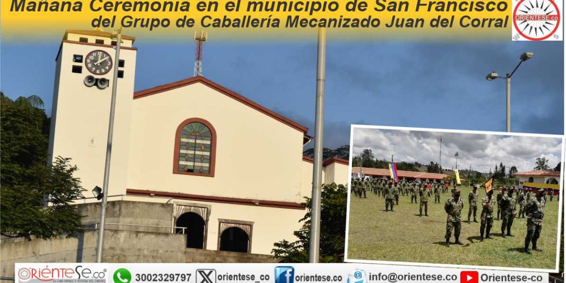 Mañana Ceremonia en el municipio de San Francisco del Grupo de ...